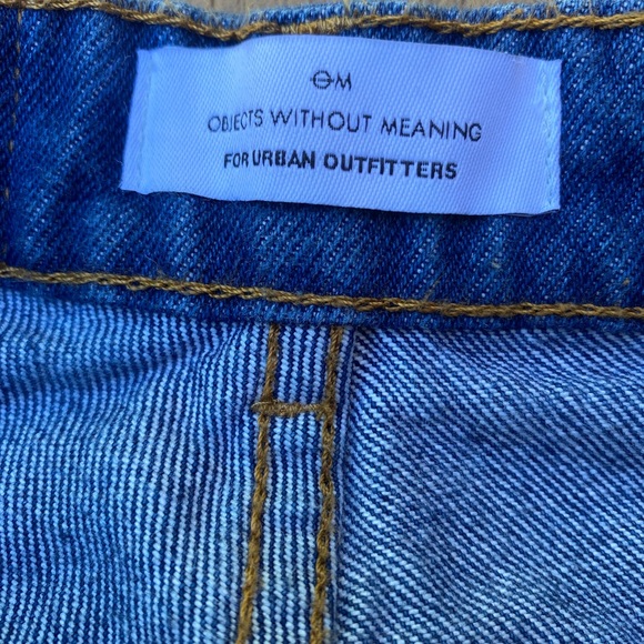 Urban Outfitters | Jeans | Objects Without Meaning Dark Blue Distressed ...